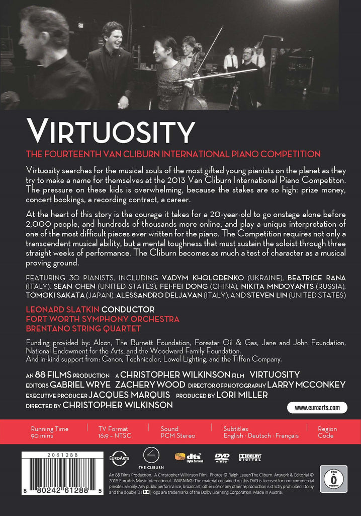 Virtuosity: 2013 Cliburn Competition DVD – The Cliburn Shop