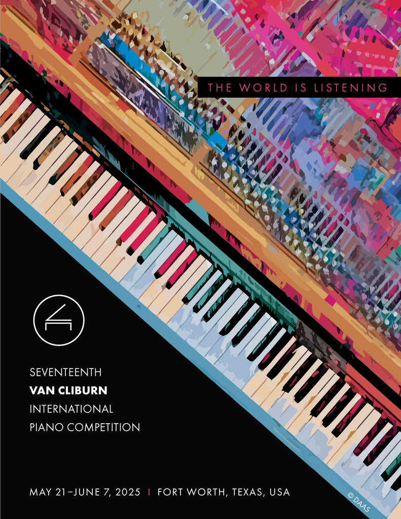 Commemorative Program Book, 2025 Cliburn Competition – The Cliburn Shop